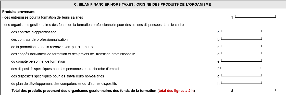 Comment remplir le BFP, bilan pédagogique et financier