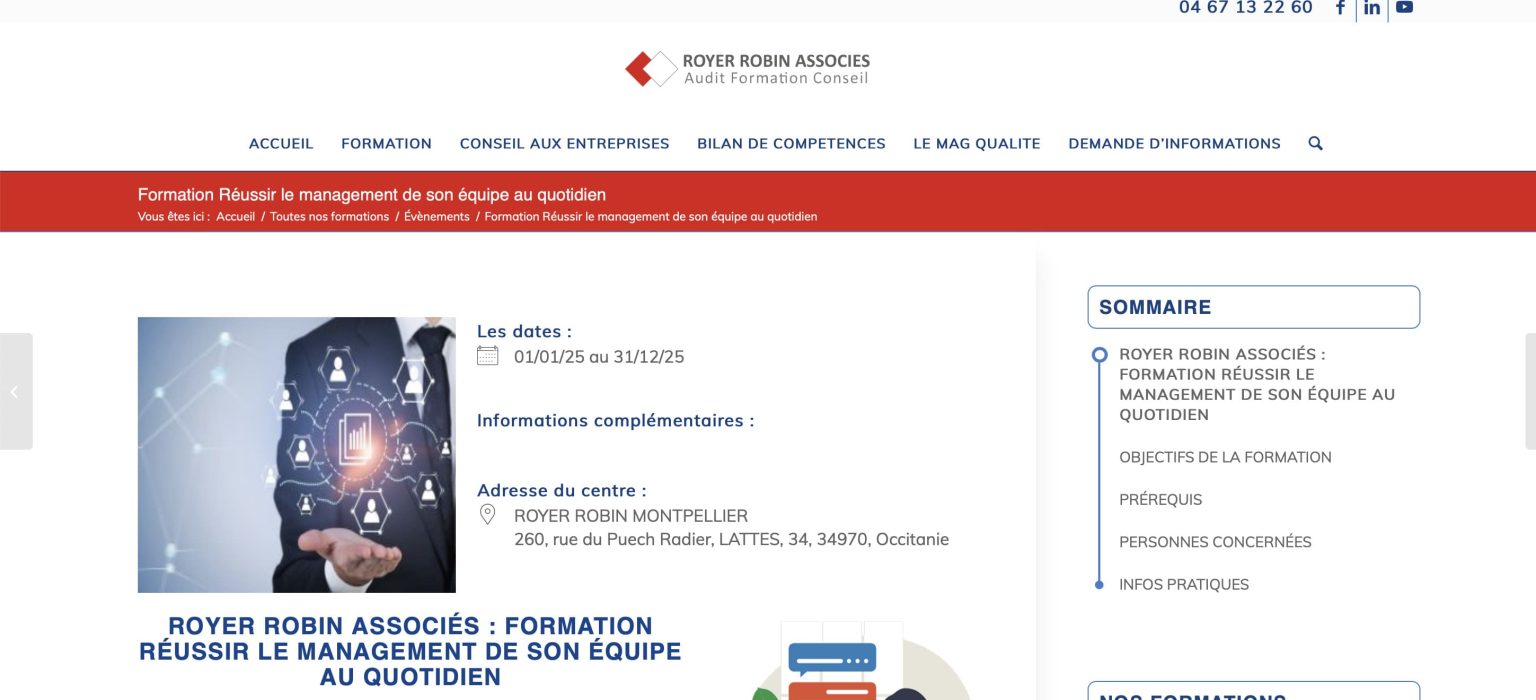 TOP 13 des meilleures formations en management d'équipe 2025